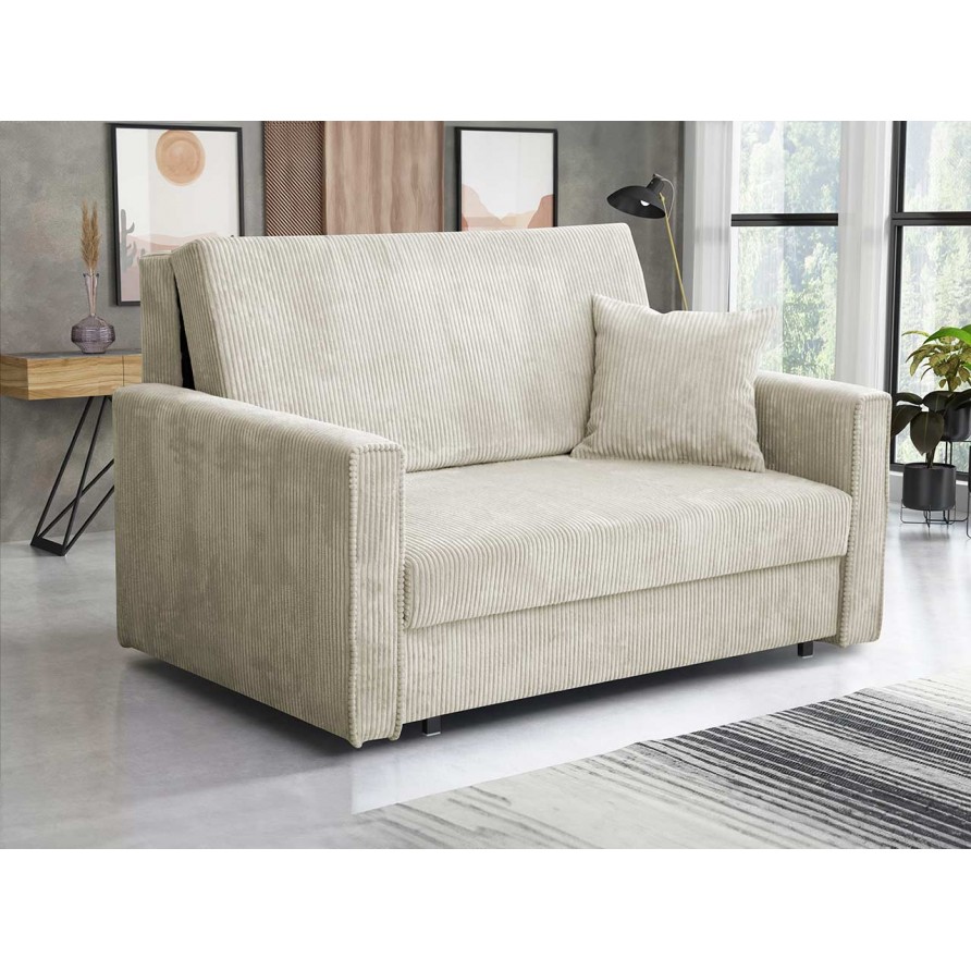 Sofa Clivia Bis Premium Cord II mit Schlaffunktion und Bettkasten Lieferung 0