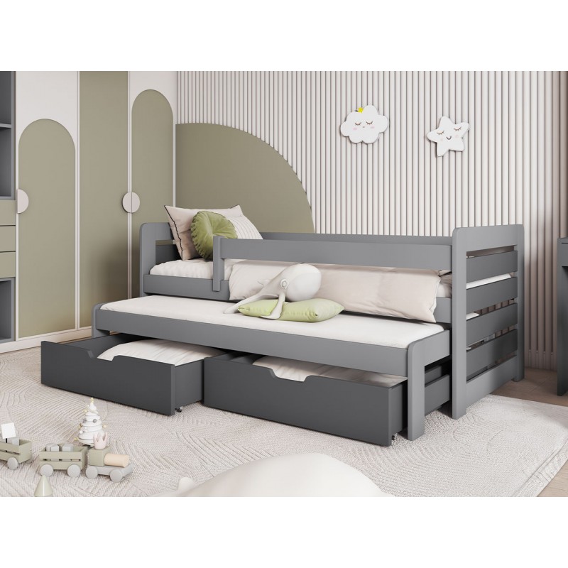 Kinderbett Mit Ausziehbett