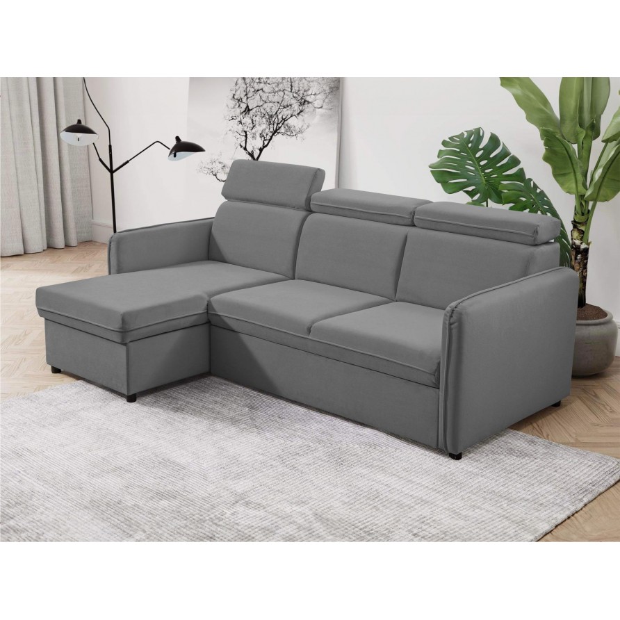 Kleines Ecksofa Mit Schlaffunktion Und Bettkasten