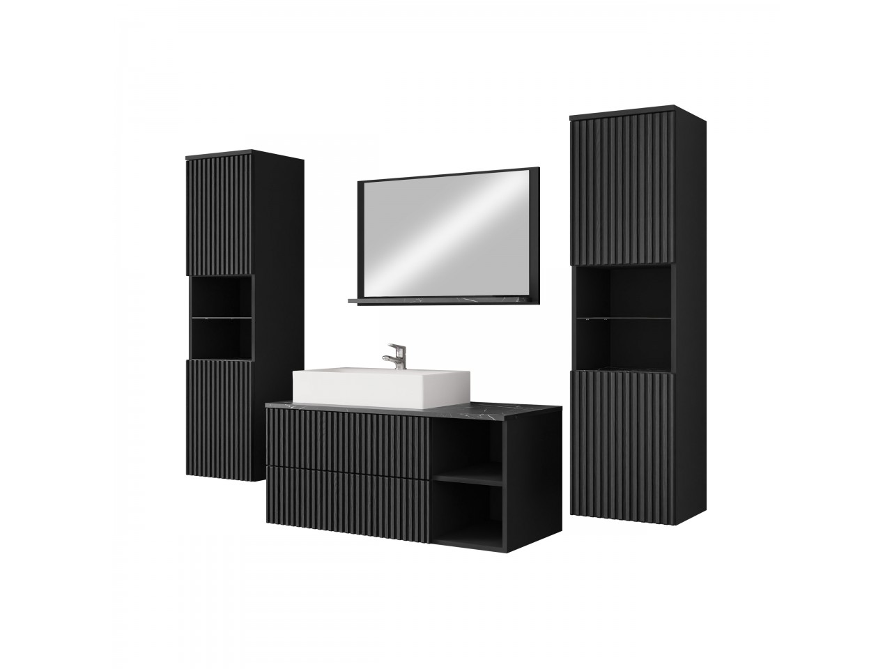 Badmöbel Kiegi Rillen III