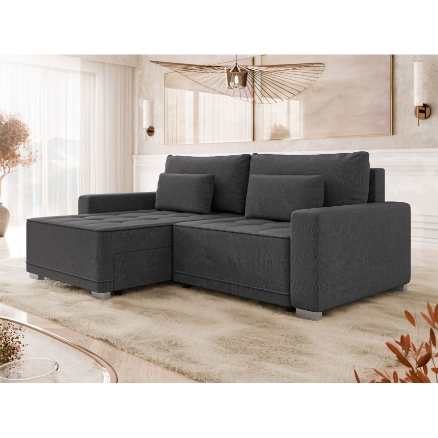 Ecksofa Jonki mit Schlaffunktion und zwei Bettkästen Versand 0€