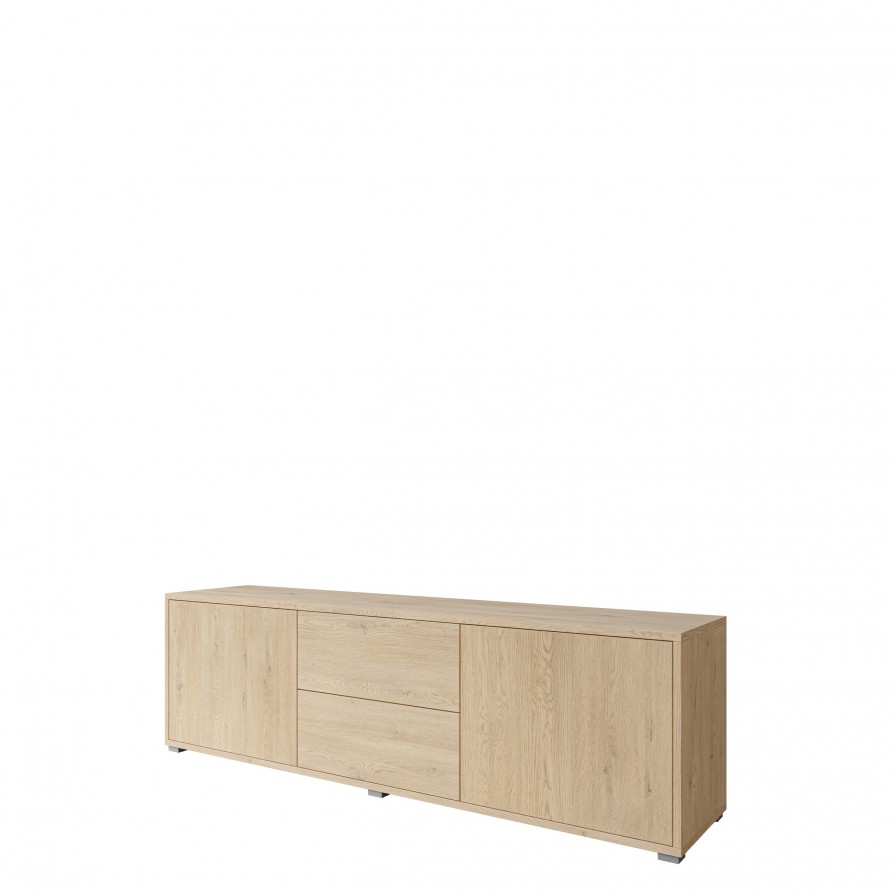 TV-Lowboard Alekto 2D2SZ AK09 ⇒ Lieferung KOSTENLOS