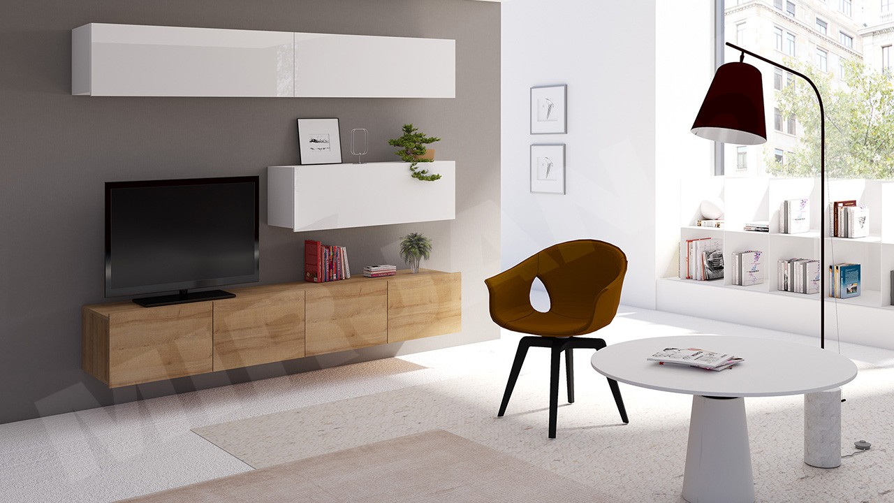 Wohnwand Bralani VIII | Lieferung KOSTENLOS