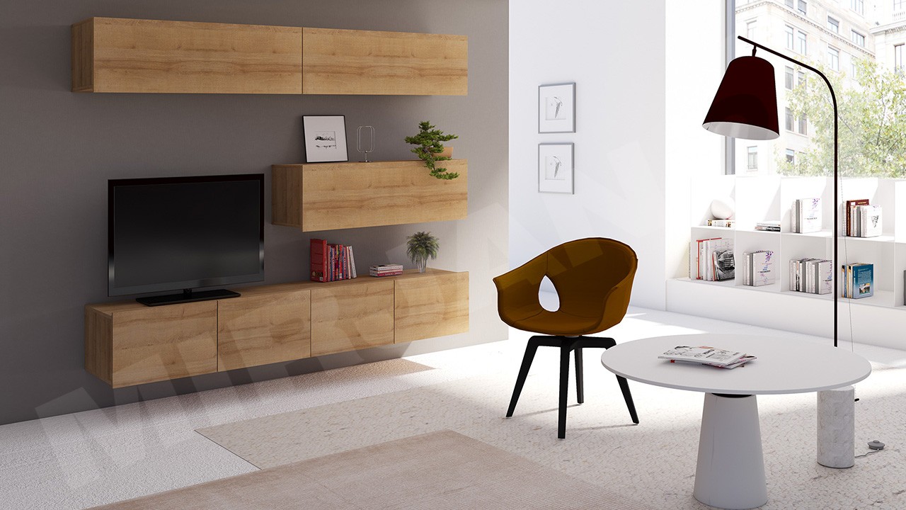 Wohnwand Bralani VIII | Lieferung KOSTENLOS